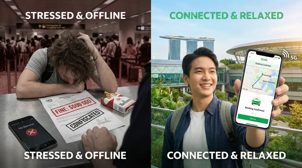 Singapore Airport Customs Rules 2026: Gum, Vapes & Alcohol Limits