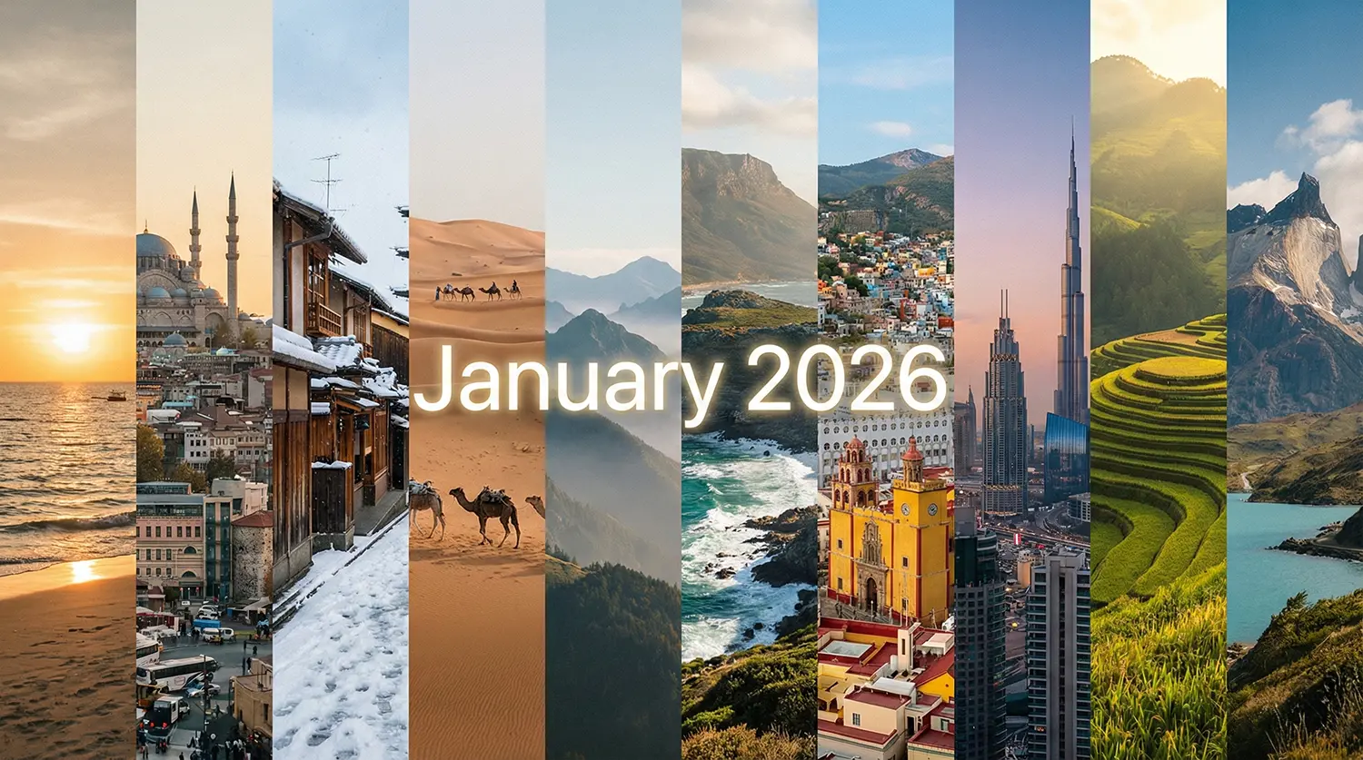 Best Countries to Visit in January 2026 - Travel Guide